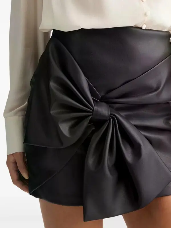 Liu Jo Bow-detailing Mini Skirt