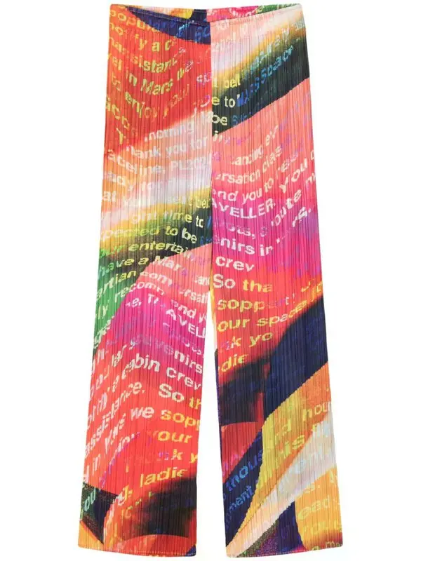 Issey Miyake Voyager Trousers - Orange