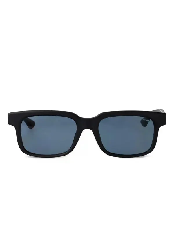 Montblanc Rectangle-frame Sunglasses - Black