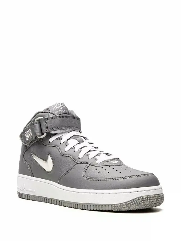 Nike Force 1 Mid Qs Jewel Nyc Sneakers - Grey