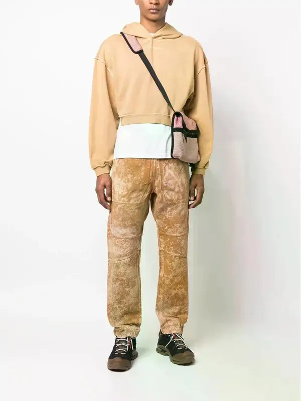 RANRA Bleached-effect Ripstop Trousers