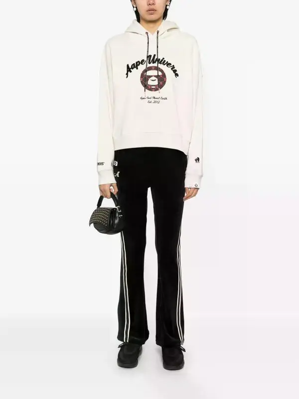 A BATHING APE Logo-patch Sweater