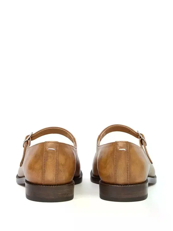 MAISON MARGIELA Tabi Mary Jane Loafers - Neutrals