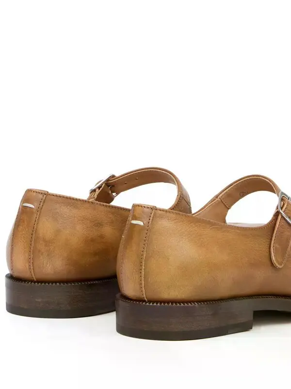 MAISON MARGIELA Tabi Mary Jane Loafers - Neutrals