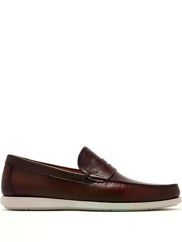 Magnanni Penny Loafers - Brown