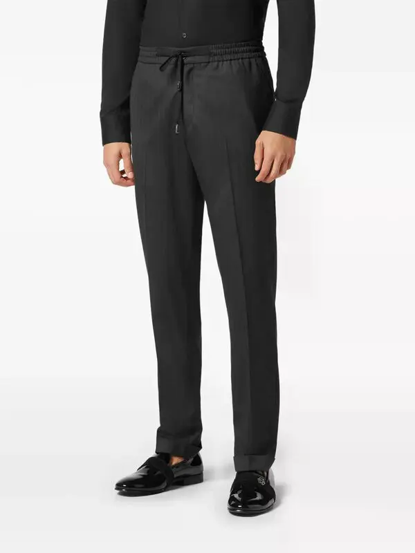 Philipp Plein Wool Track Pants