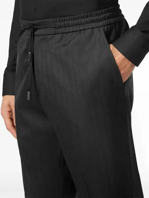 Philipp Plein Wool Track Pants