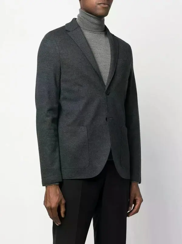 Harris Wharf London Virgin-wool Single-breasted Blazer