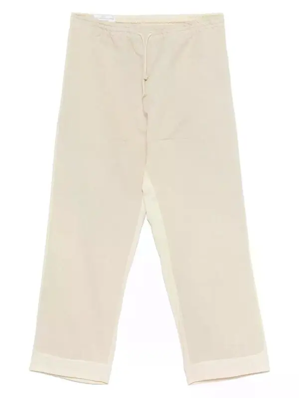 RANRA Panelled Trousers In Light Beige