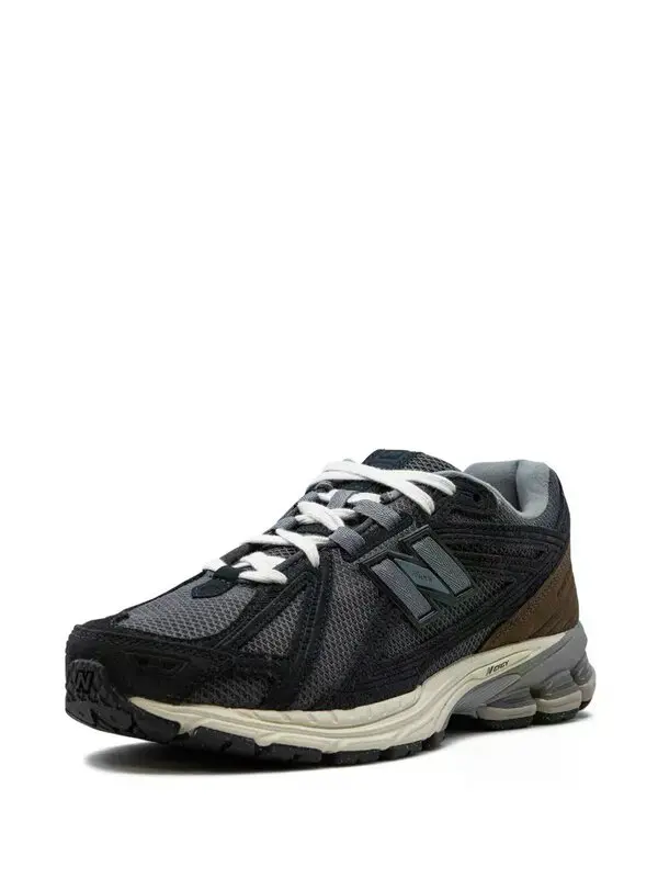 NEW BALANCE 1906f "phantom" Suede And Mesh Sneakers - Black