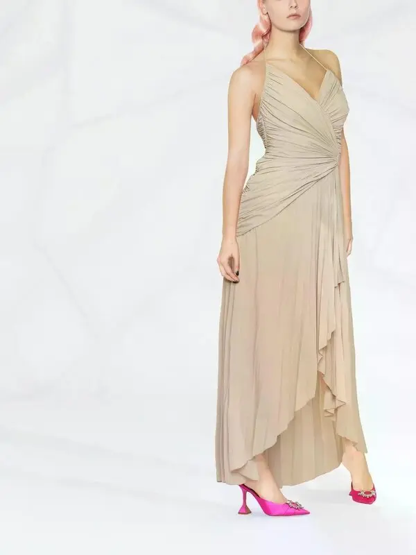 Alexandre Vauthier Draped Asymmetric Dress