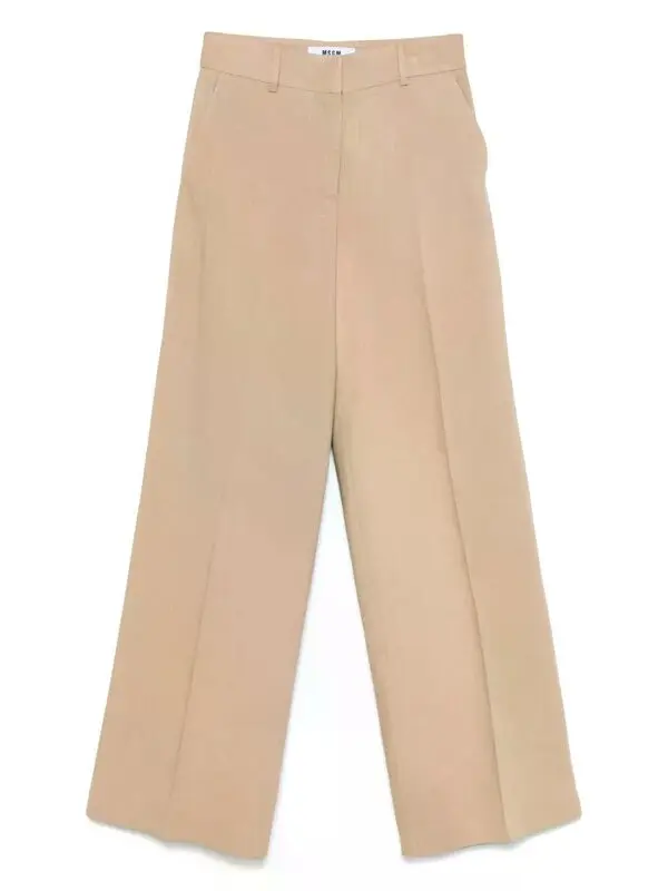 MSGM Wide-leg Trousers