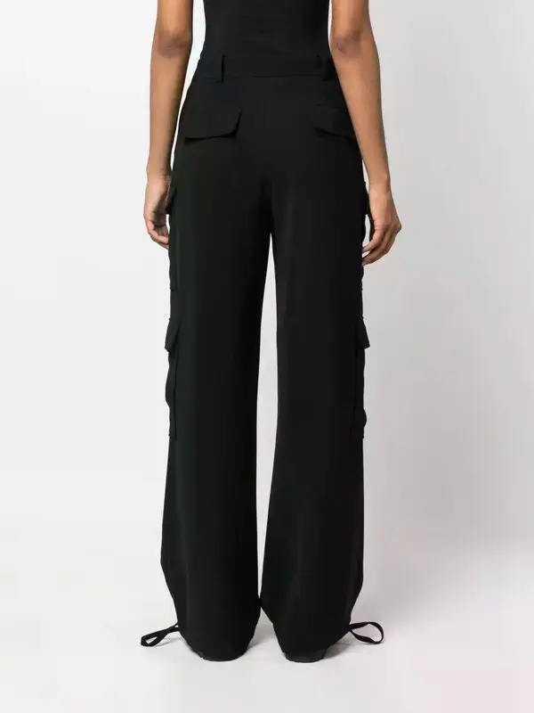 P.a.r.o.s.h Multi-pocket Straight Trousers