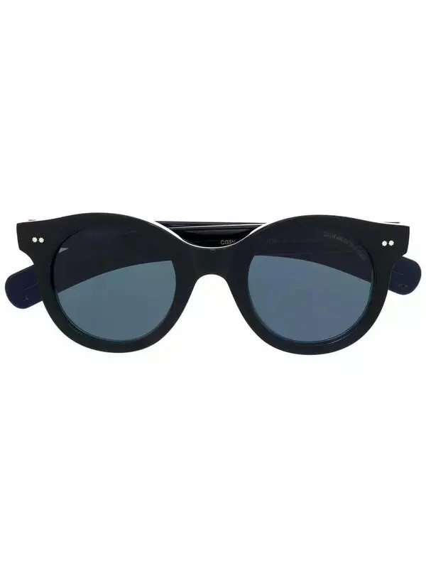 CUTLER & GROSS 1390 Round Sunglasses - Black