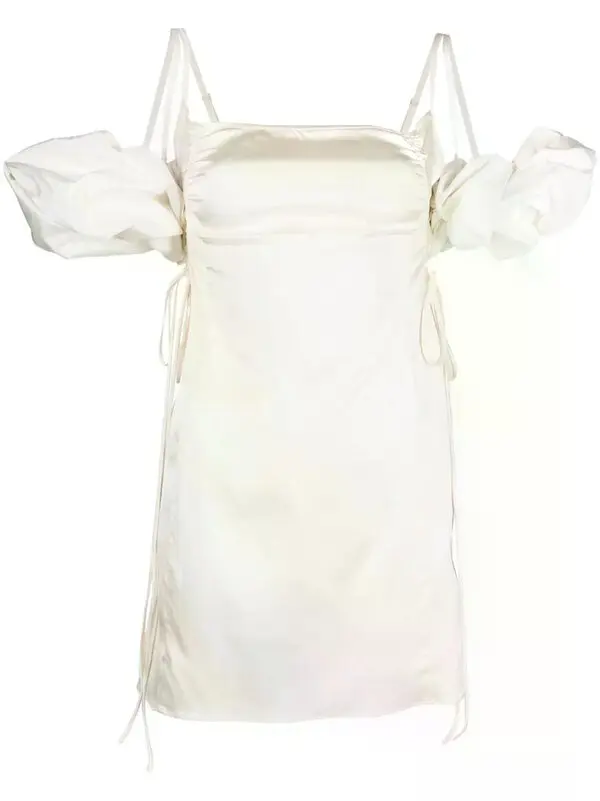 Jacquemus La Mini Robe Chouchou Minidress - White