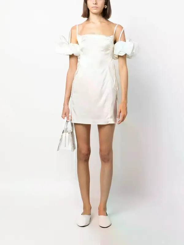 Jacquemus La Mini Robe Chouchou Minidress - White