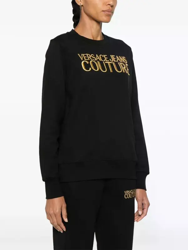 Versace Logo-embroidered Sweatshirt