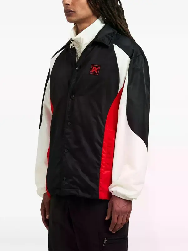 Palm Angels Logo-print Panelled Jacket