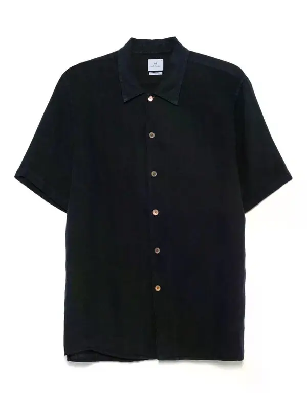 Paul Smith Linen Shirt - Blue