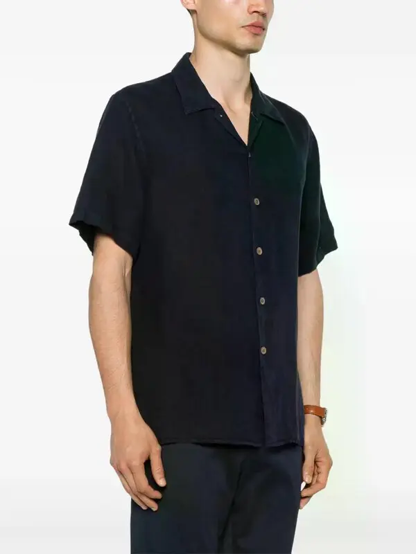 Paul Smith Linen Shirt - Blue