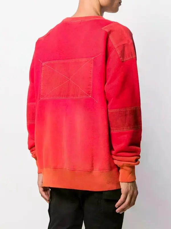 AMBUSH Stitched Logo Sweatshirt - Orange