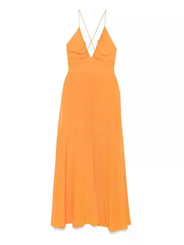 Aspesi Silk Maxi Dress