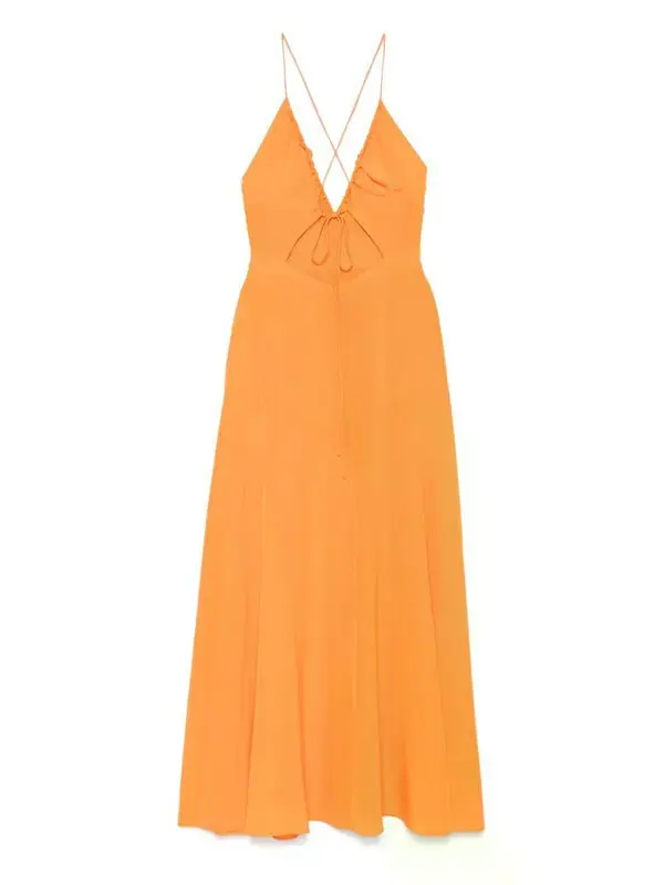 Aspesi Silk Maxi Dress