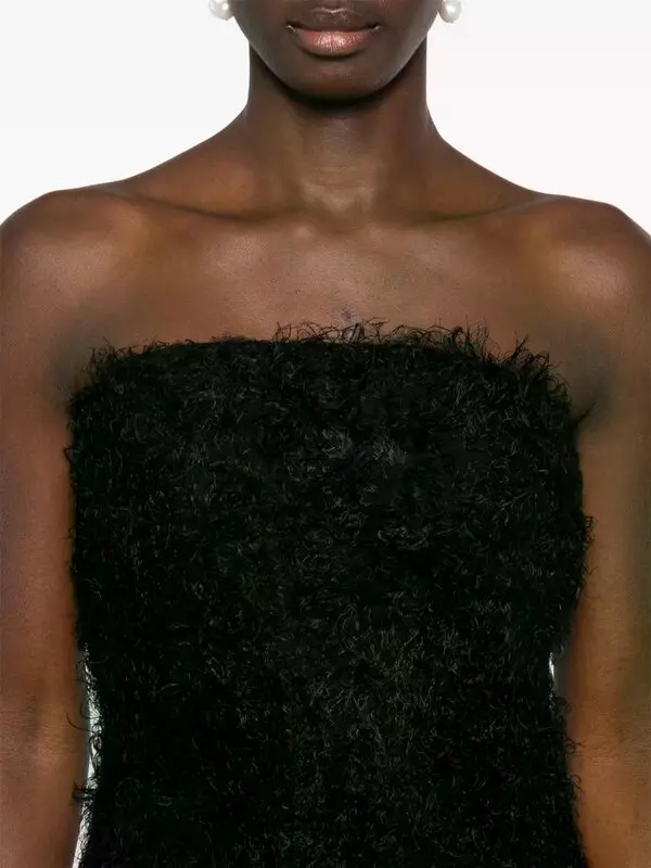TOTEME Strapless Fil-coupé Dress