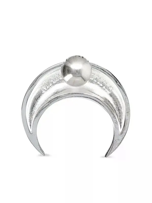 MARINE SERRE Tone Crescent Moon Single Earring