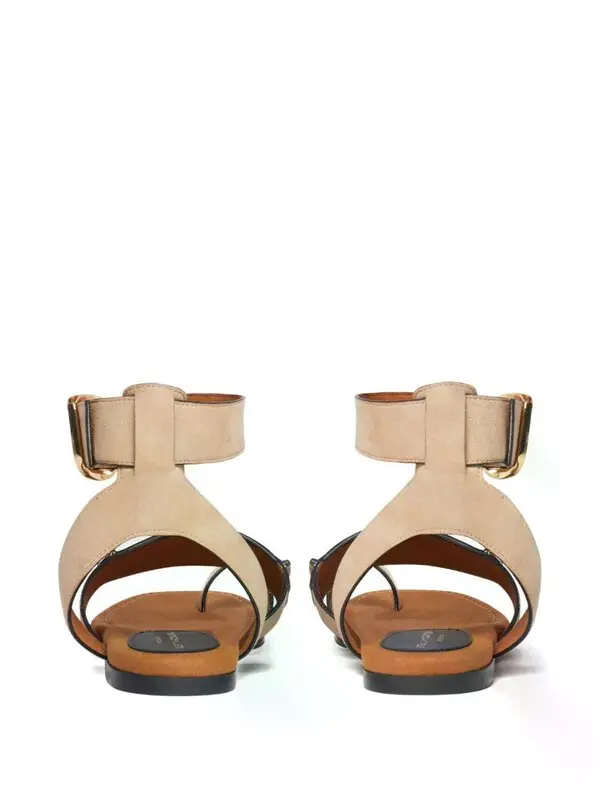 Stella McCartney Suede Sandals With Buckle Fastening