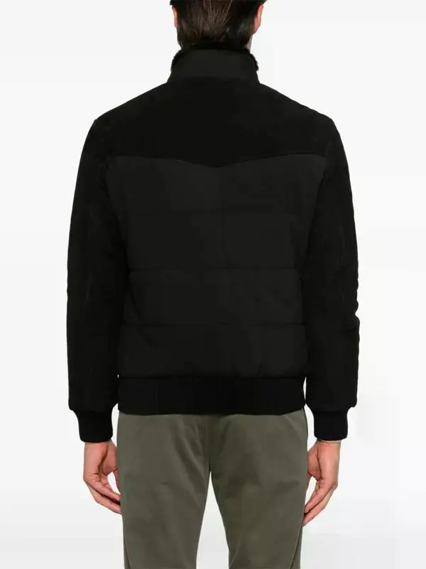 BARBA NAPOLI Mock-neck Puffer Jacket