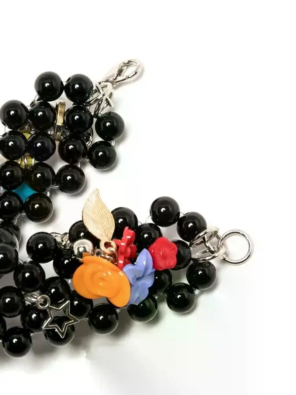 AMIR SLAMA Multi-charm Bead Bracelet