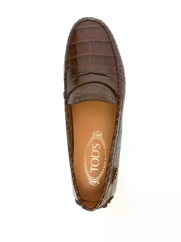 TOD'S Gommino Leather Loafers