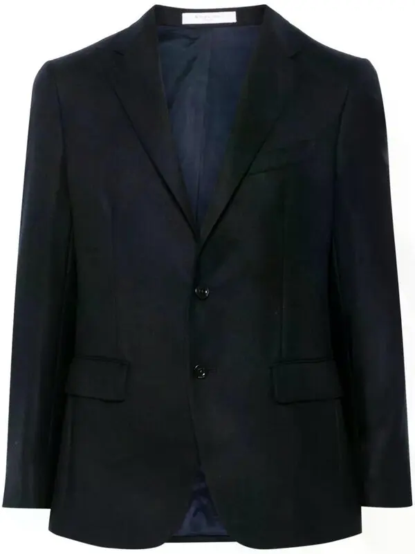 Boglioli Virgin Wool Blazer - Blue