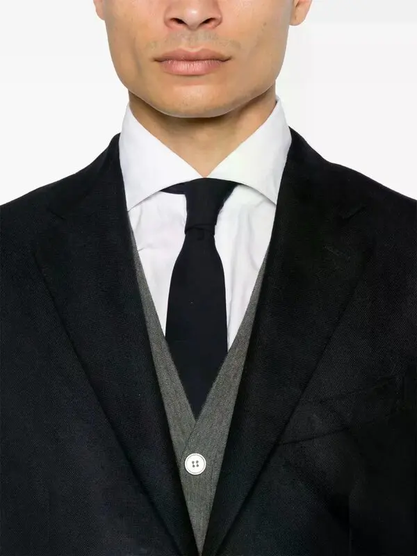 Boglioli Virgin Wool Blazer - Blue