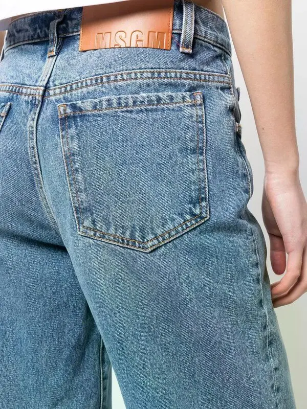 MSGM Straight-leg Denim Jeans