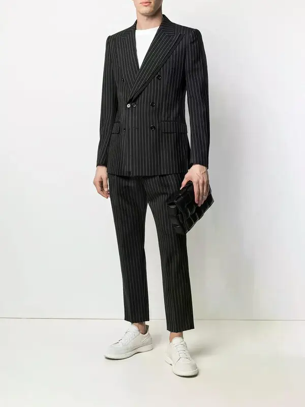 Dolce & Gabbana Cropped Pinstripe Trousers