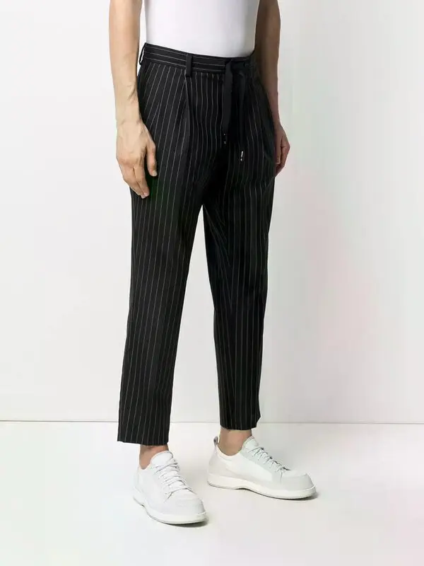 Dolce & Gabbana Cropped Pinstripe Trousers