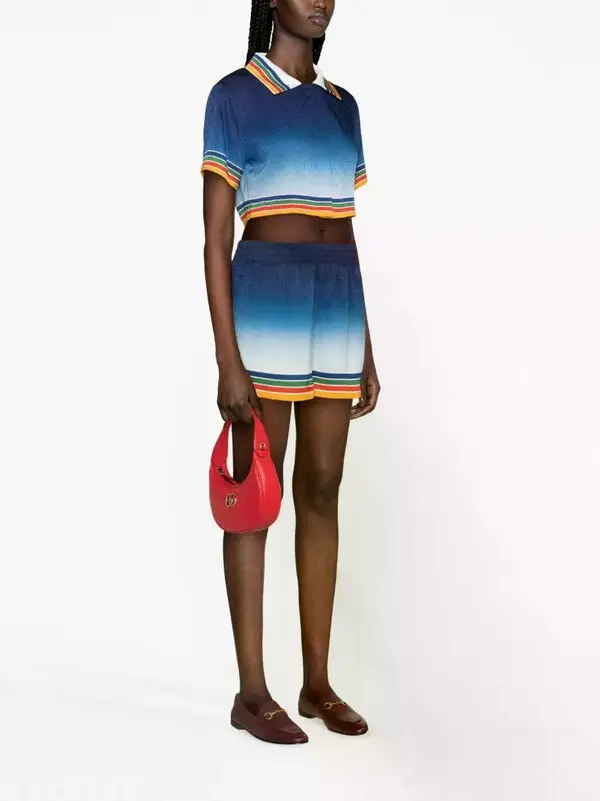 Casablanca Studio De Musique Silk Shorts