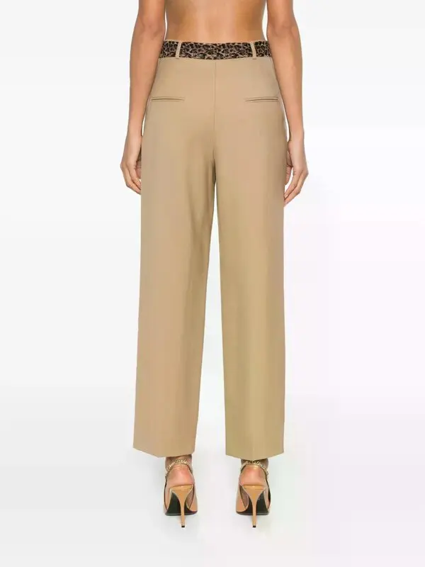 Saint Laurent Pleated Virgin Wool Trousers