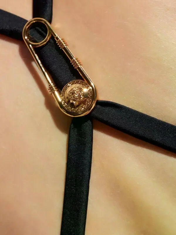 Versace Crystal-embellished Swimsuit