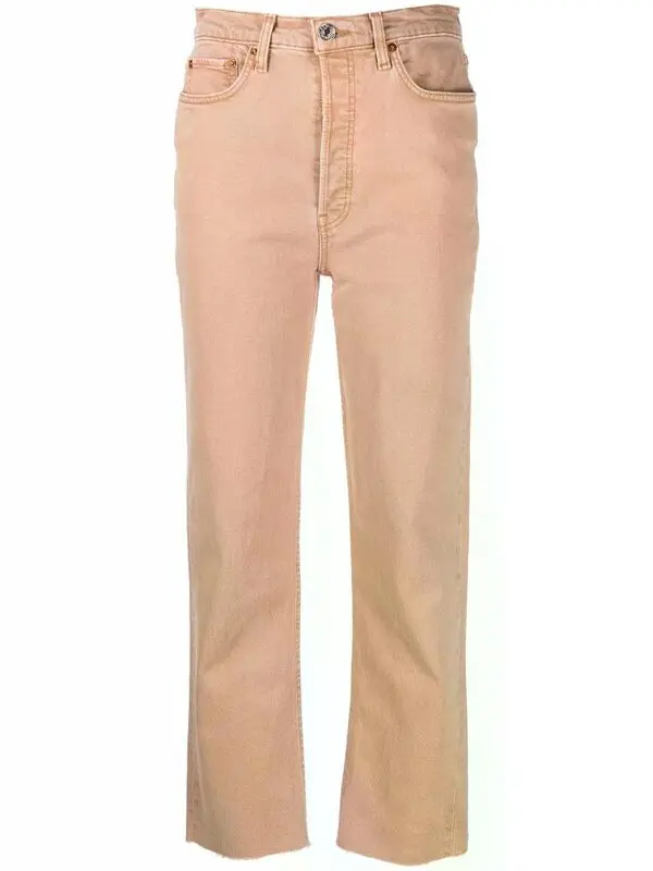 RE/DONE 70s Ultra High Cropped Jeans