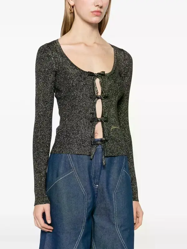 GANNI Ribbed Blouse
