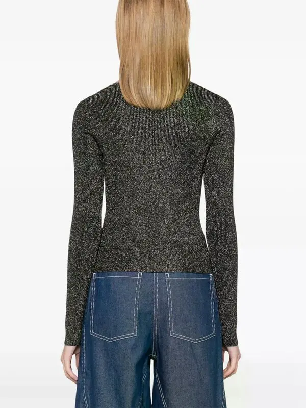 GANNI Ribbed Blouse