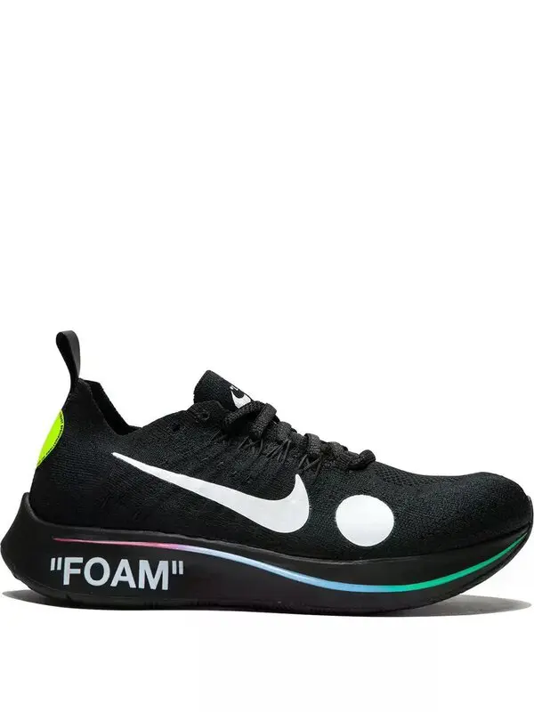 Nike X Off White Zoom Fly Mercurial Flyknit Sneakers