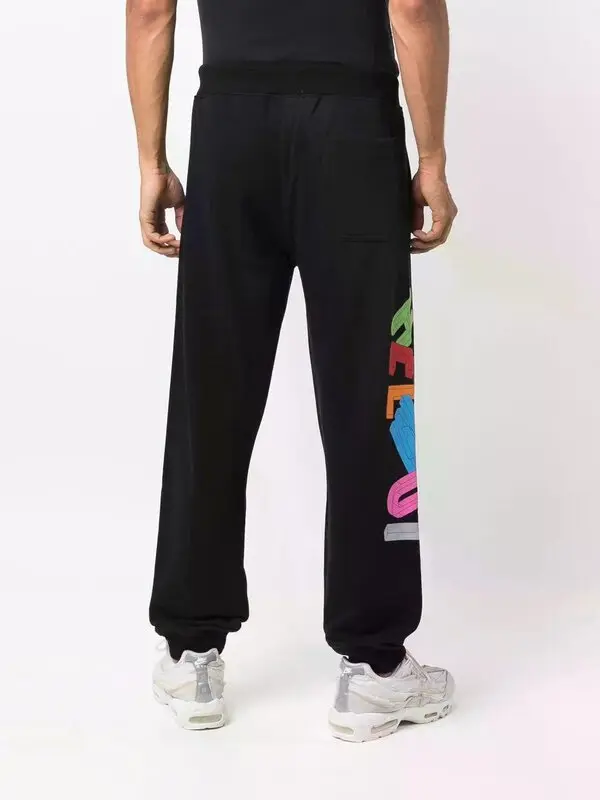 Helmut Lang 3d Logo Track Pants - Black