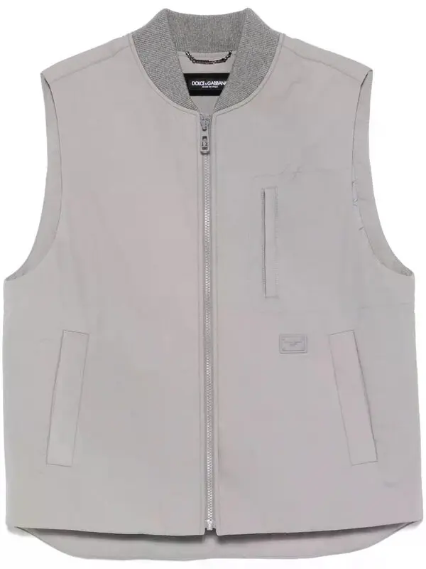 Dolce & Gabbana Logo-patch Gilet