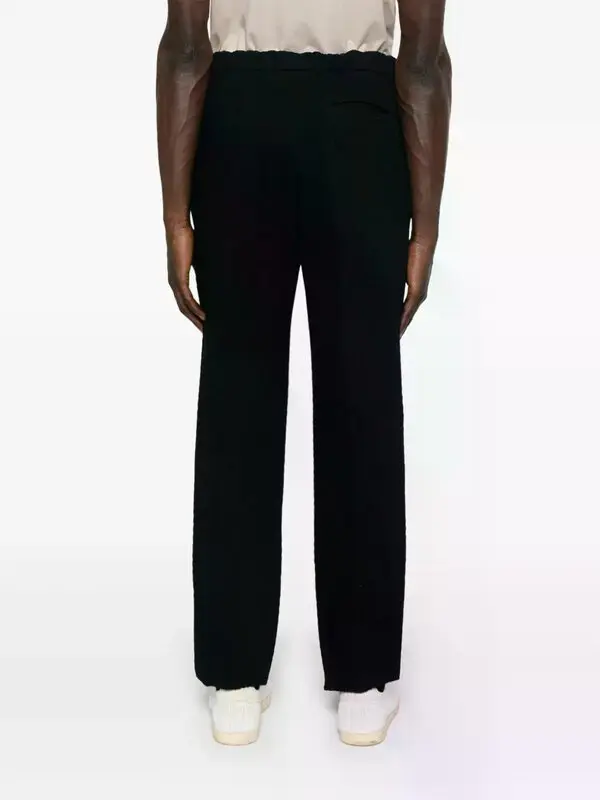 Emporio Armani Textured Trousers