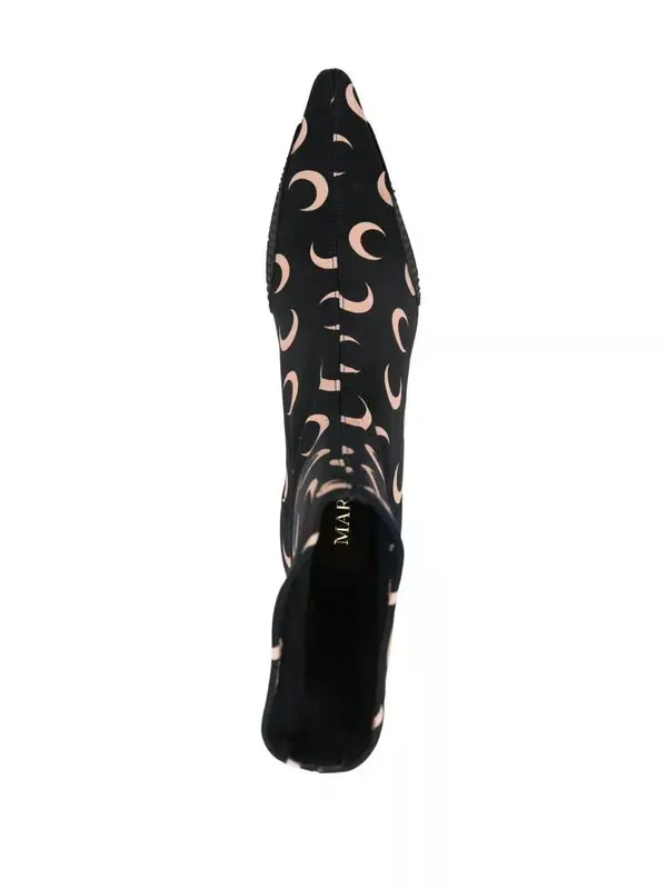MARINE SERRE 60mm Moon-printed Jersey Boots
