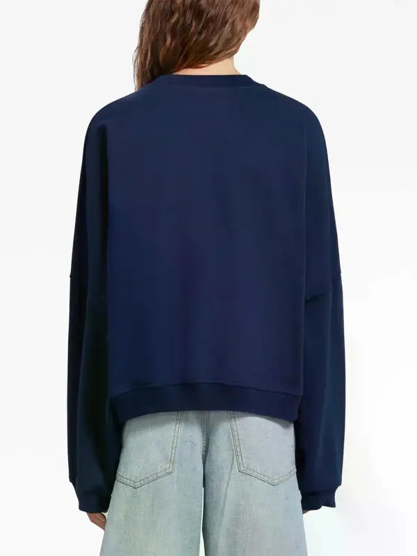 Marni Logo-print Cotton Sweatshirt